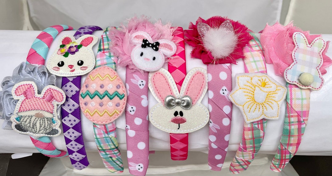 Bunny Headband- Easter Headband- Headbands for Girls- Headband for ...