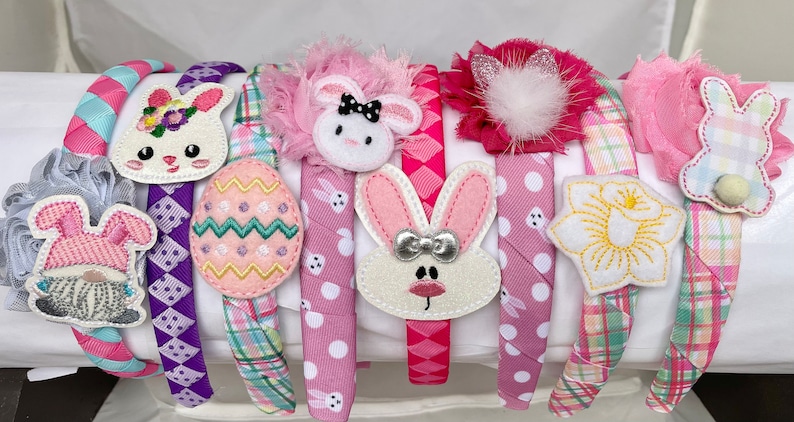 Bunny Headband Easter Headband Headbands for Girls Headband - Etsy