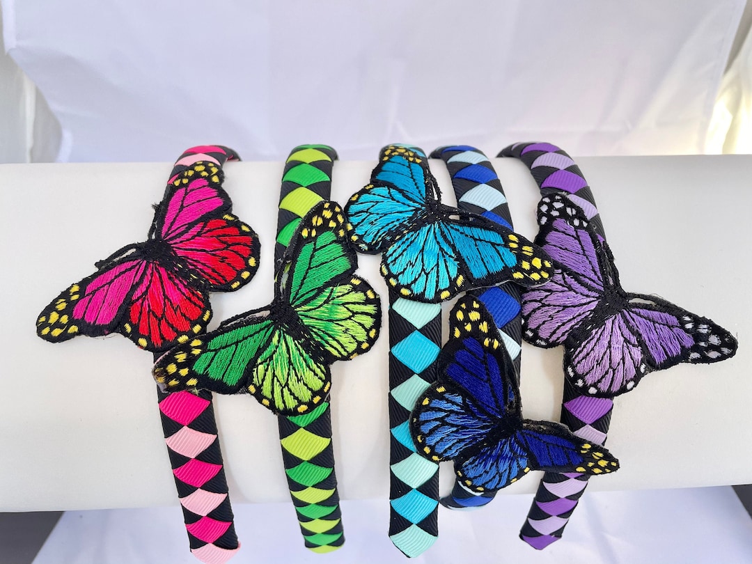Butterfly Headband- Monarch Headband- Headbands for Girls- Doll ...