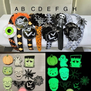 Halloween Headband- Headbands for Girls- Headband for Women- Glow in ...