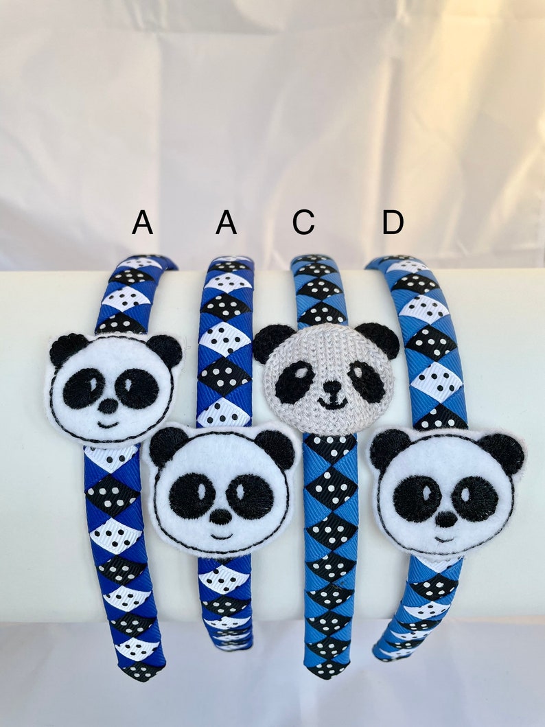 Panda Headband Panda Bear Headbands for Girls Penguin - Etsy