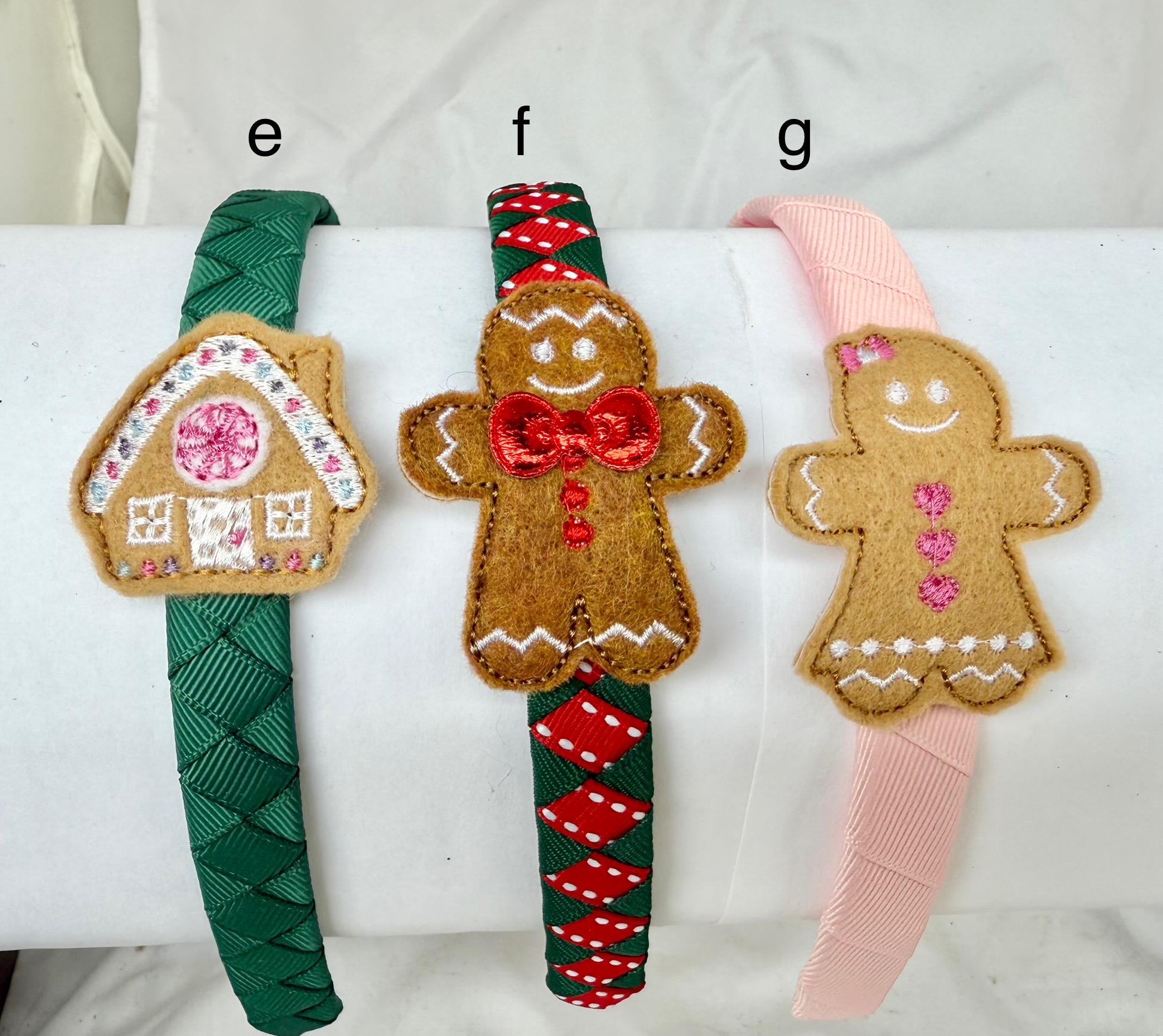 Christmas Headband- Plaid Headband- Santa Headband- Headband for Women ...