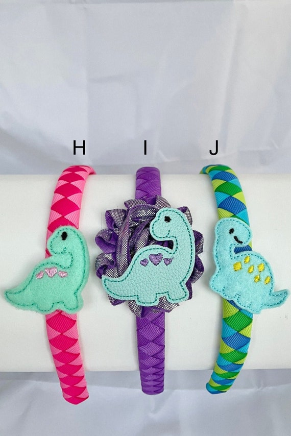 Dinosaur Headband Headbands for Girls Brontosaurus | Etsy