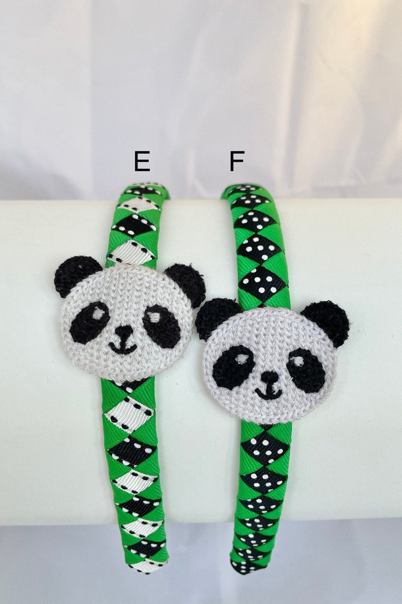 Panda Headband panda bear headbands for girls Penguin | Etsy