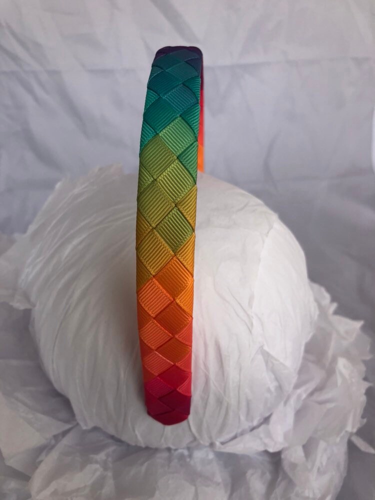 Ombre Headband- Rainbow Headband- Wide Headband- Pride- Headbands for ...