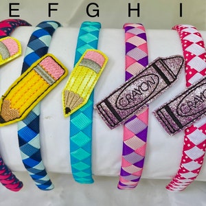 BFF Headbands, School Headband, First Day of School, Headbands for ...