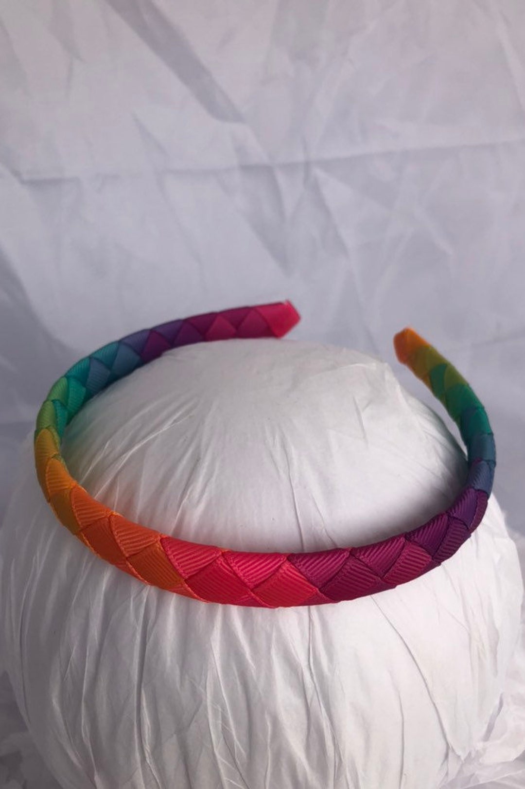 Ombré Headband Rainbow Headband Narrow Headband Pride Headbands for ...