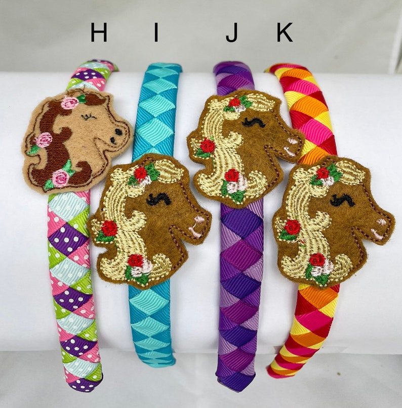 Horse Headband Pony Headband-headbands for Girls Cowgirl - Etsy