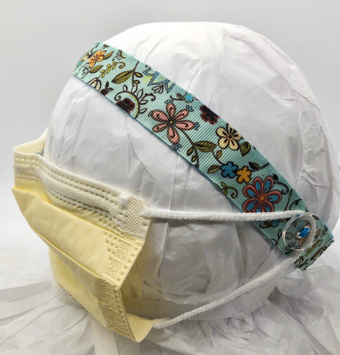 Button Headband- Mask Headband- Nurse Headband- Non Slip Headband ...