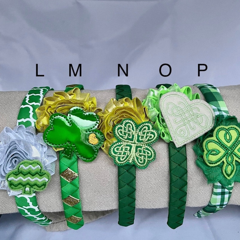 Shamrock Headband - Etsy