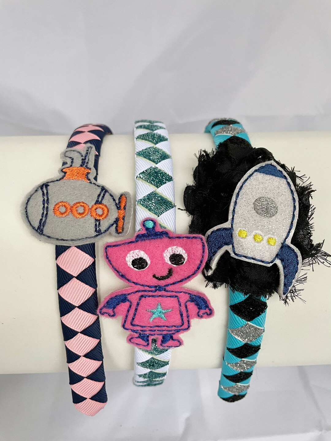 Rocket Headband- Spaceship Headband- Robot Headband- Astronaut Headband ...