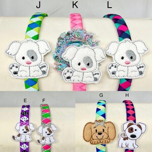 Puppy Headband- Dog Headband- Headbands for Girls- Headband for Women ...