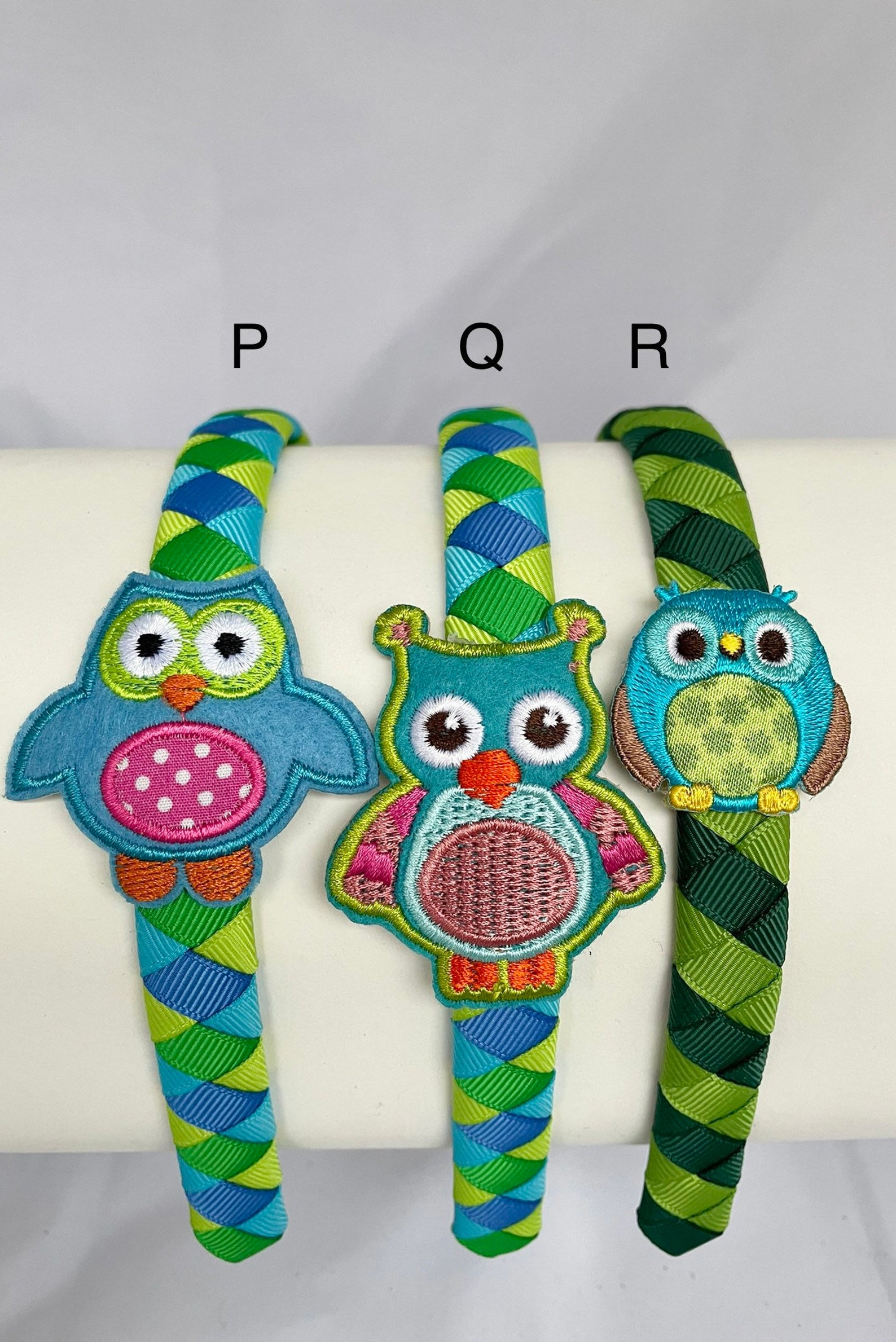 Owl Headband headbands for girls maroon owl snowy owl | Etsy