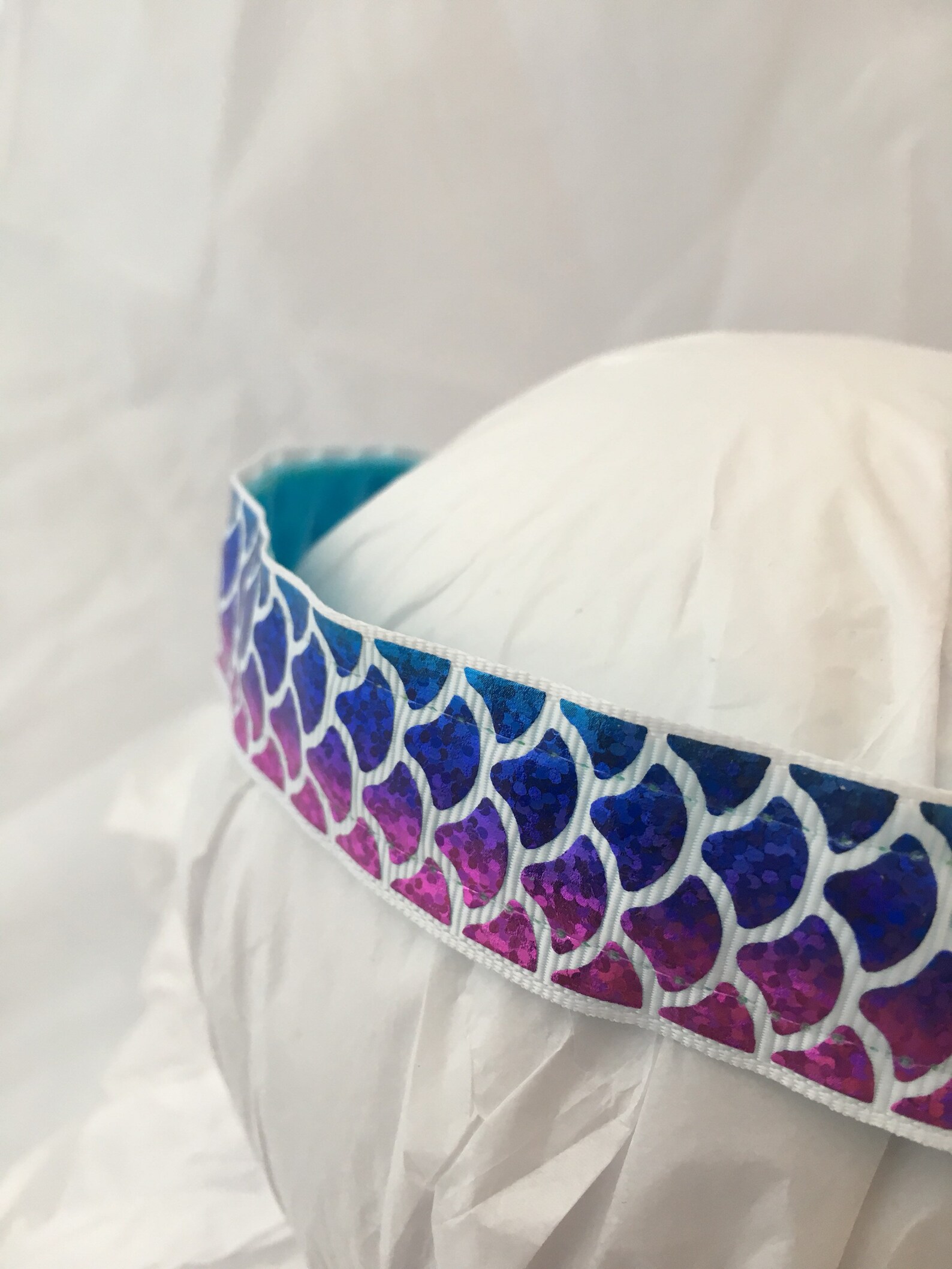 Mermaid Headband- Stretch Elastic Athletic Beach Ocean Sea Mermaid Tail ...