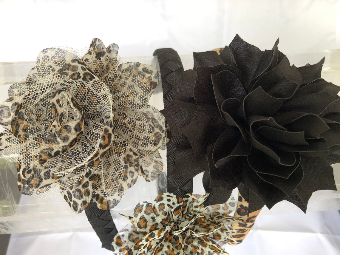 Cheetah print headband Headbands for women headbands for | Etsy