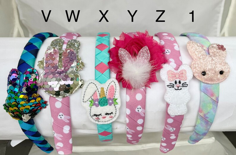 Easter Headband- Bunny Headband- Headbands for Girls- Headband for ...