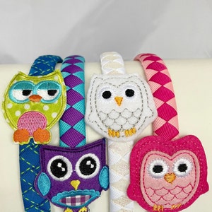 Owl Headband- Headbands for Girls- Maroon Owl- Snowy Owl- Wizard Owl ...