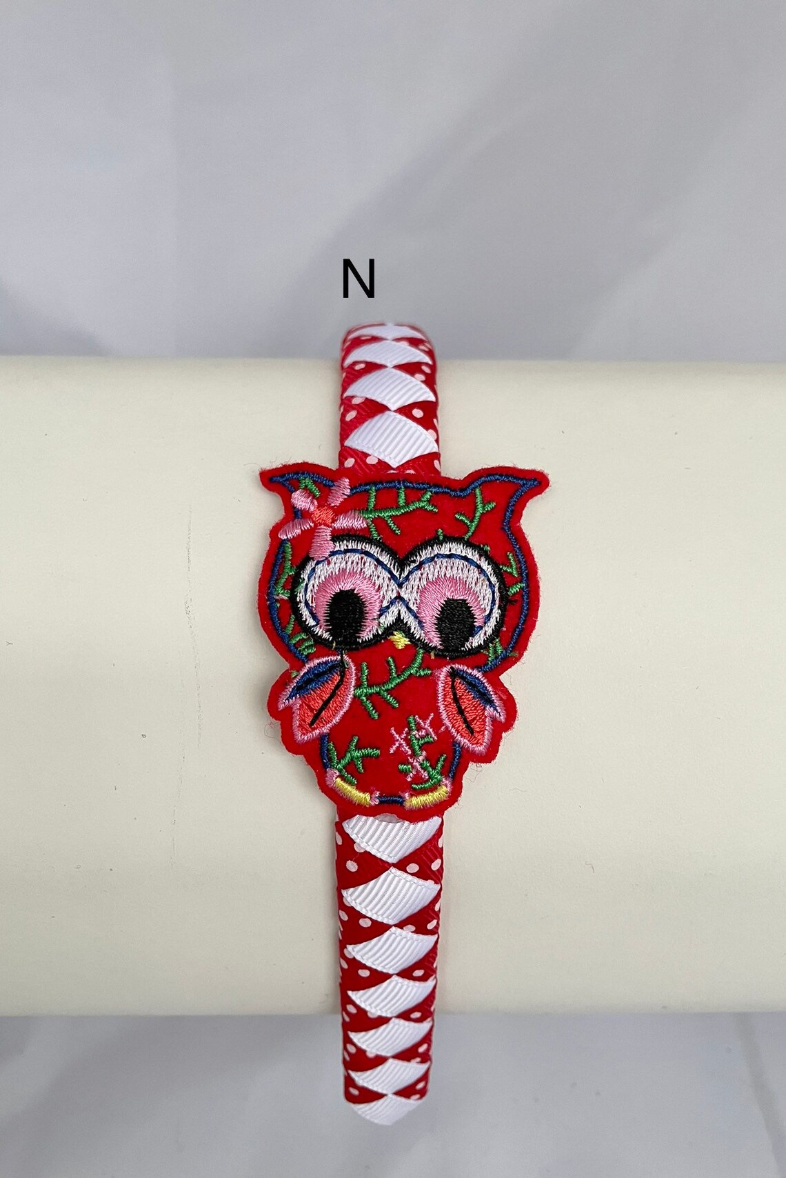 Owl Headband headbands for girls maroon owl snowy owl | Etsy