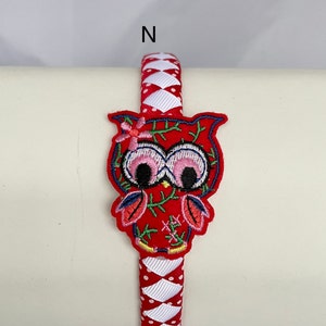 Owl Headband- Headbands for Girls- Maroon Owl- Snowy Owl- Wizard Owl ...