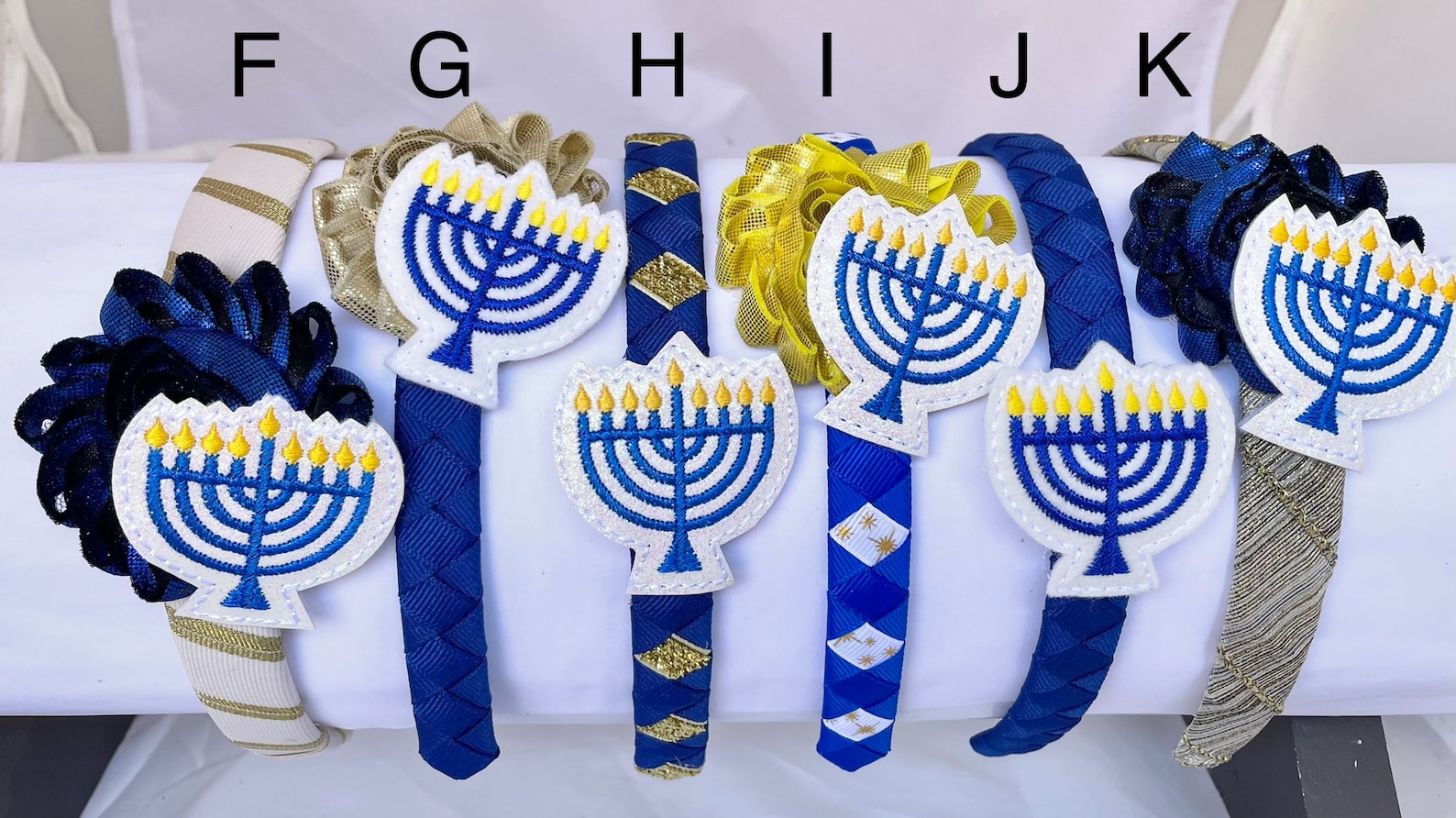 Hanukkah Headband Mennorah Headbands for Girls Headband for - Etsy