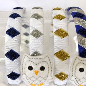 Owl Headband- Snowy Owl- Headbands for Girls- Headband for Women- White ...