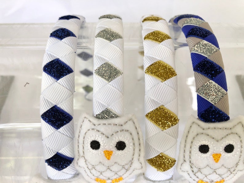 Owl Headband- Snowy Owl- Headbands for Girls- Headband for Women- White ...