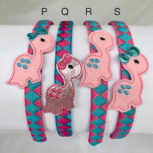 Dinosaur Headband- Headbands for Girls- Brontosaurus- Triceratops- T ...