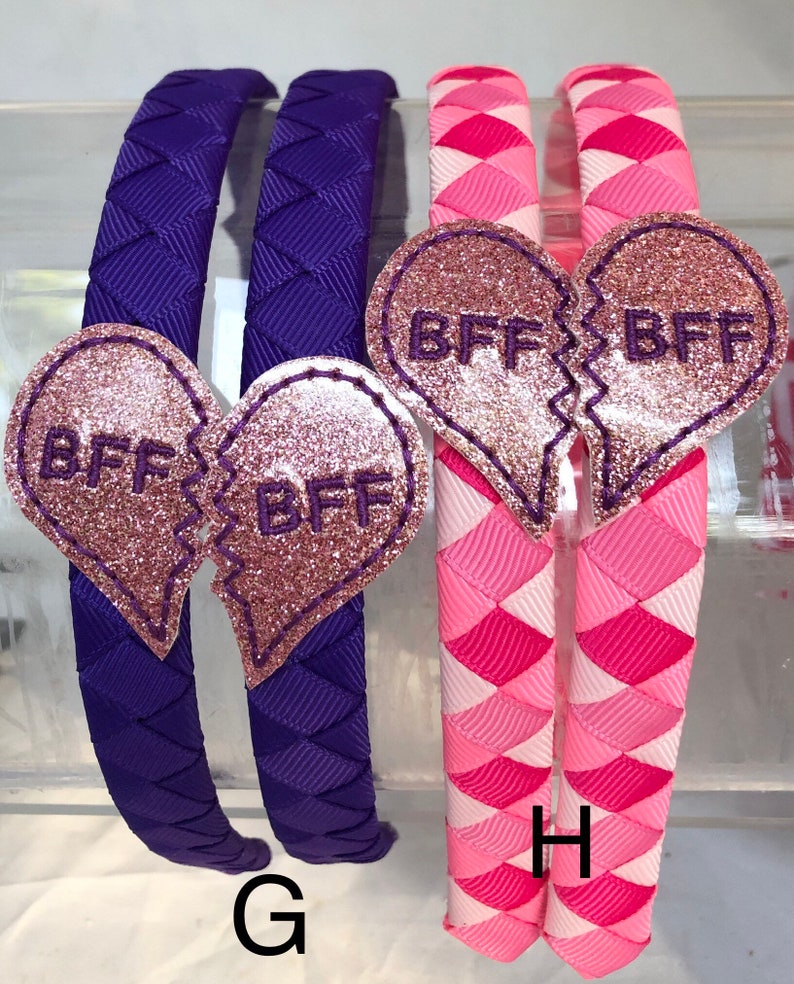 BFF Headbands School Headband First Day of School Headbands | Etsy