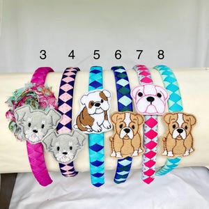 Puppy Headband- Dog Headband- Headbands for Girls- Headband for Women ...