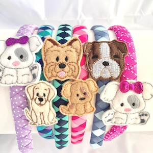 Puppy Headband- Dog Headband- Headbands for Girls- Headband for Women ...