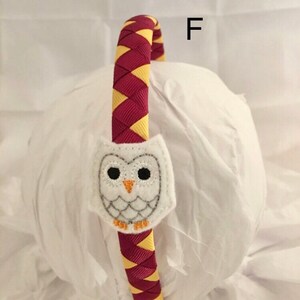 Owl Headband- Snowy Owl- Headbands for Girls- Headband for Women- White ...