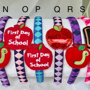 BFF Headbands, School Headband, First Day of School, Headbands for ...