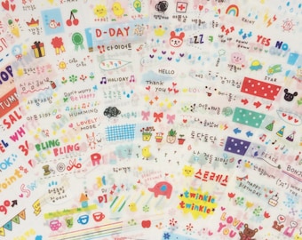 Kawaii stickers | Etsy