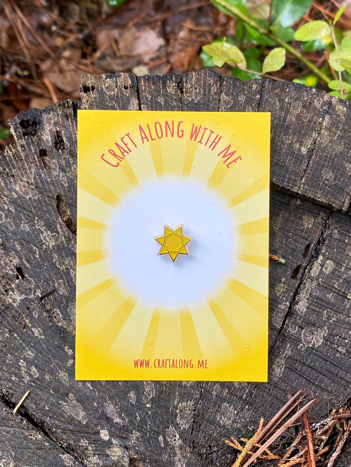 Glitter Sun Mini Enamel Pin // Hard Enamel Pin Gold Plated | Etsy