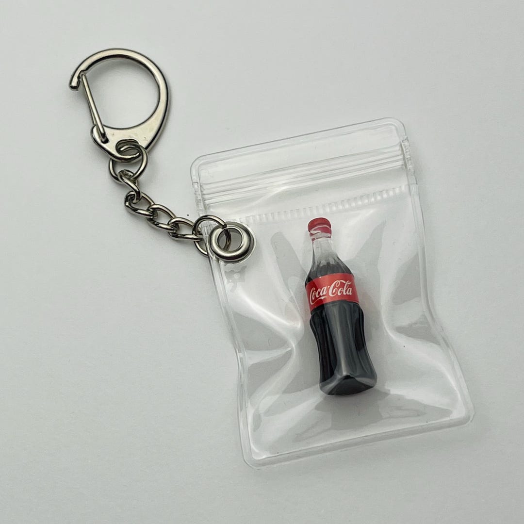 Baggie of Coke Keychain Version 2.0 Gag Gift Party Favor Drug Plastic ...