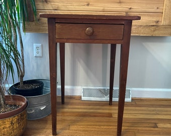 Primitive Side Table - Etsy