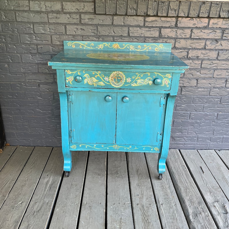 Antique Wash Stand - Etsy