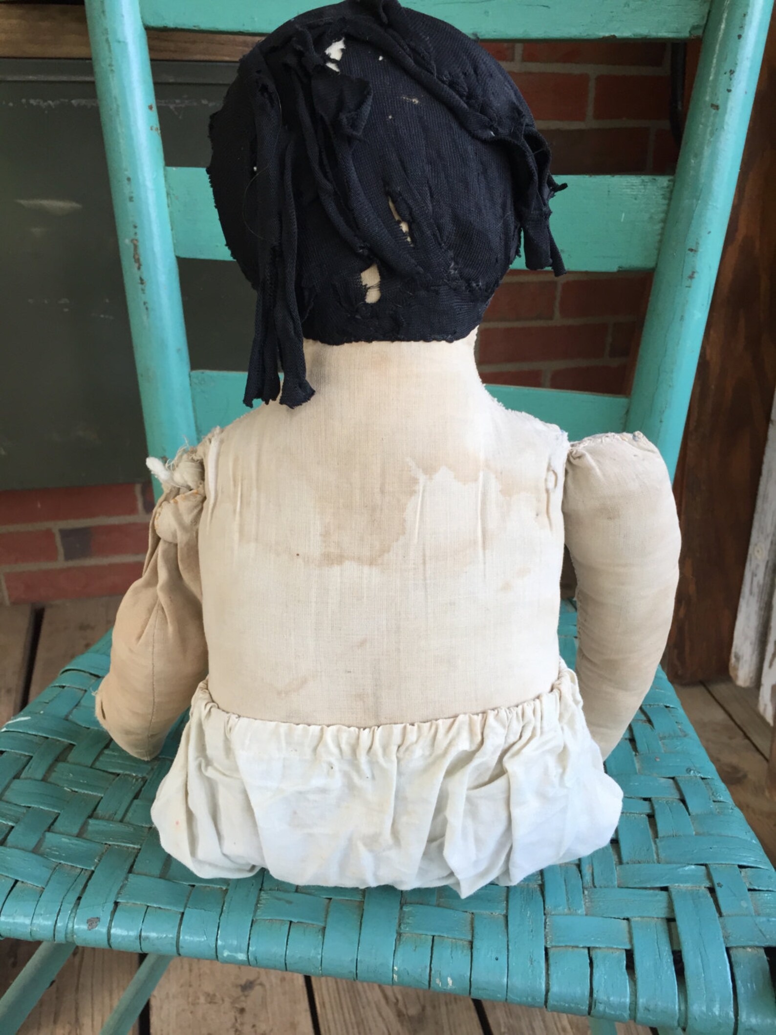 Early Antique Rag Doll 24 3/8 Tall - Etsy