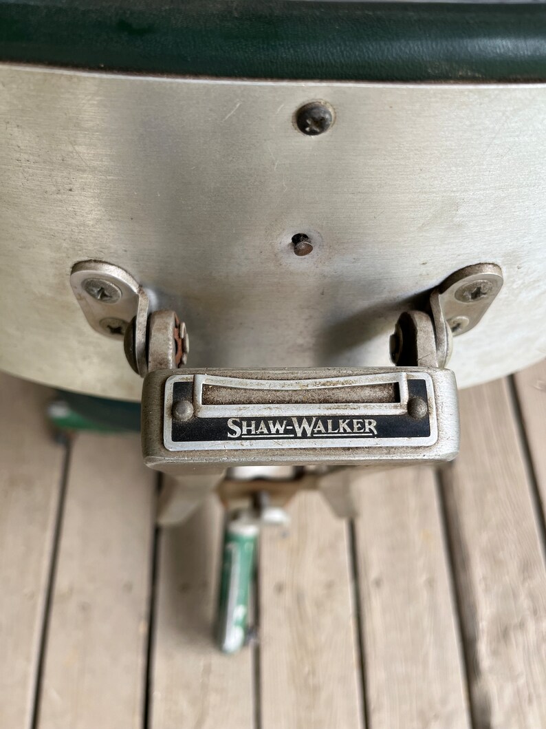 Vintage Shaw Walker Industrial Swivel Chair Adjustable - Etsy