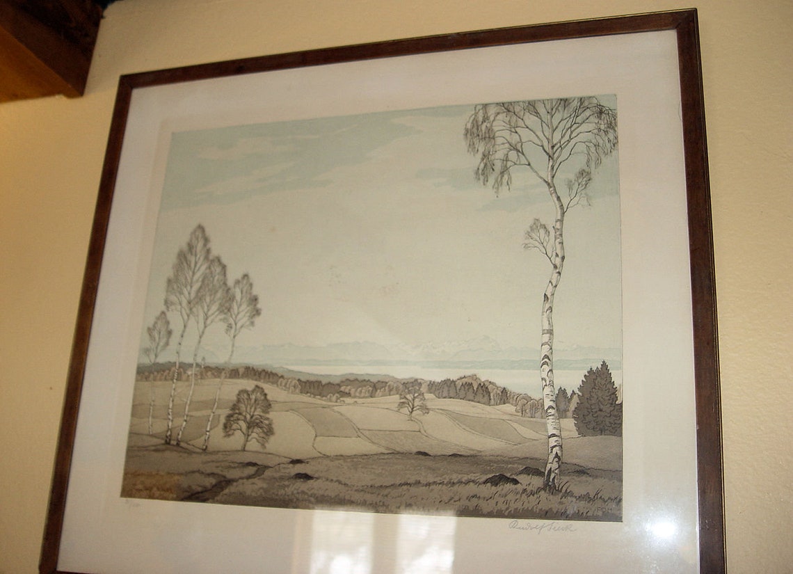 Rare 19th C. Rudolf Sieck Original Fine Arts & Crafts Hand | Etsy