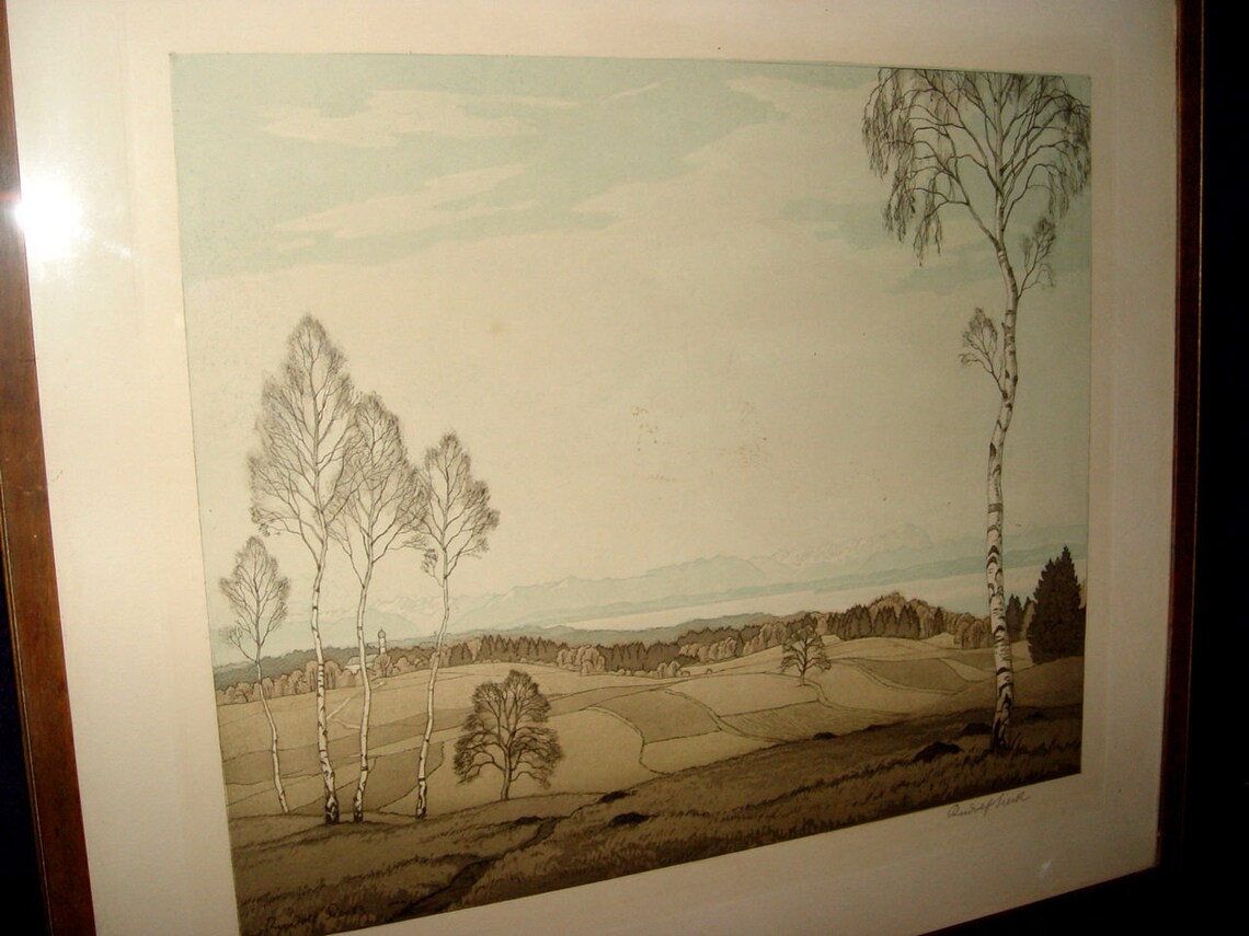 Rare 19th C. Rudolf Sieck Original Fine Arts & Crafts Hand | Etsy