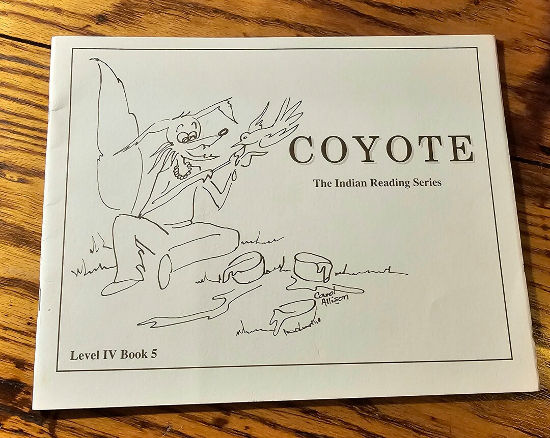 Coyote, Children's Story Indian Reading Series (warm Springs Oregon ...