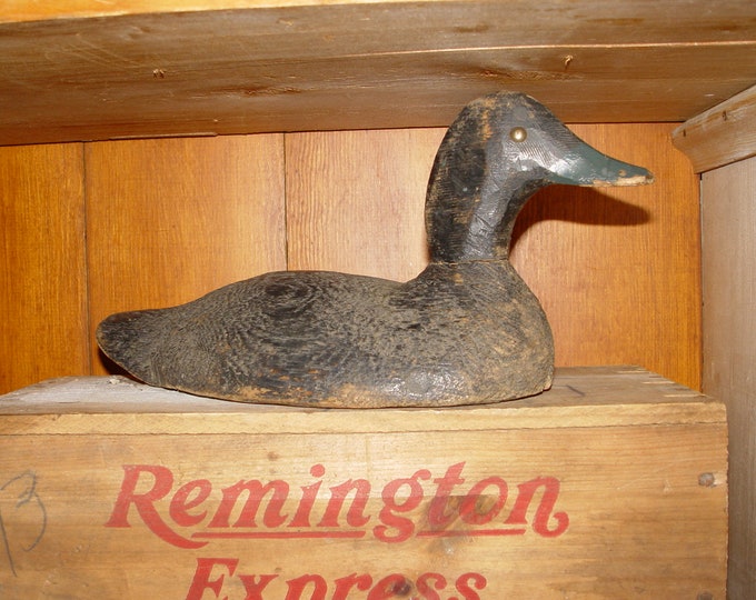 Antique Root Head Coot Duck Decoy Primitive Folk Art Early - Etsy