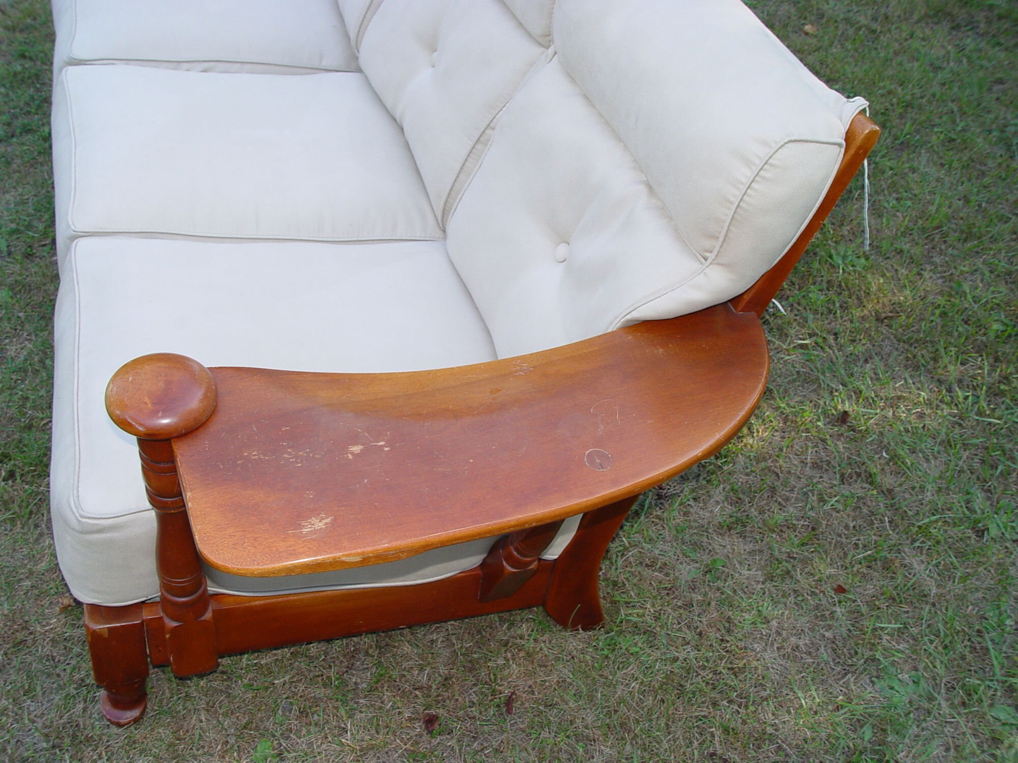 Local Pickup Only Scarce Paddle Arm Cushman Colonial Couch Old ...