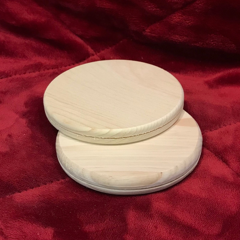 Round Wooden Base - Etsy