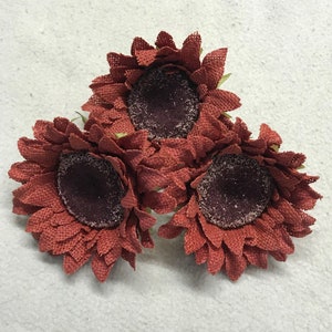 Burlap Sunflowers Sold Individually - Etsy
