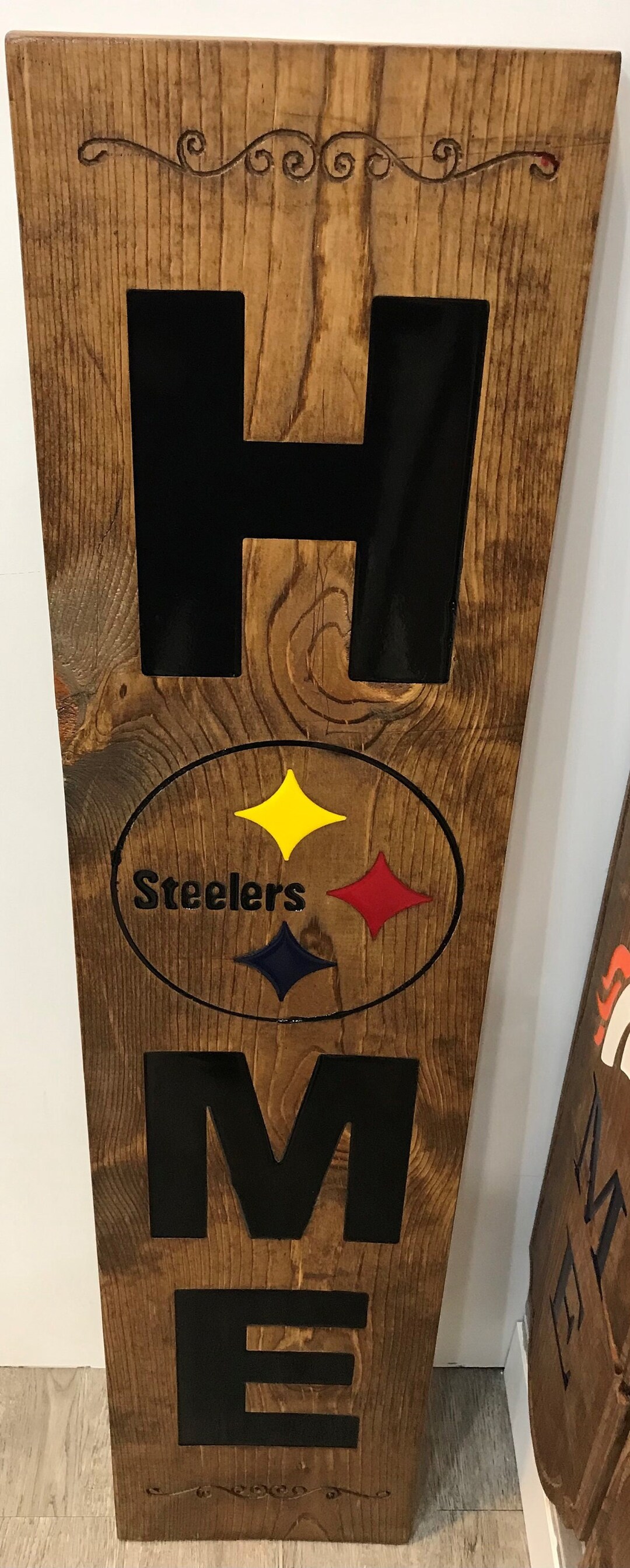Pittsburgh Steeler Sport Sign Epoxy Resin 50 Inch - Etsy