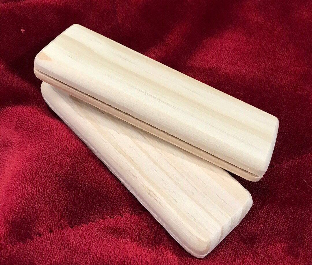 2 X 6 Rectangle Slotted Pine Wood Base - Etsy