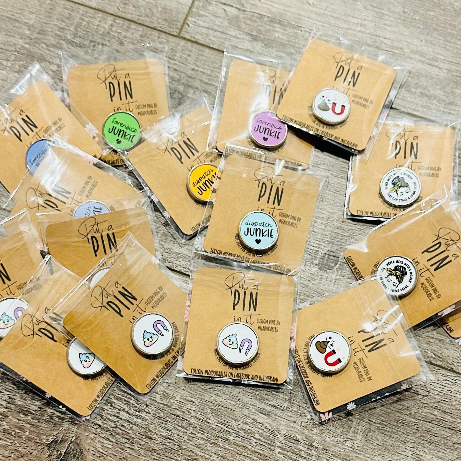 Cute Poop Magnet - Lapel Pin / Button! - Etsy