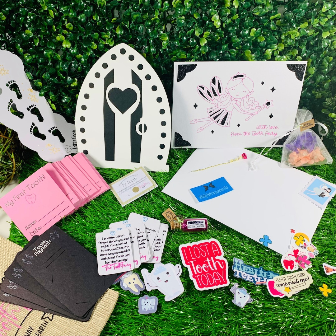 The Ultimate Tooth Fairy Kit! Customizable and Interactive Magical ...